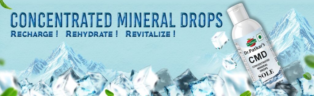 CMD - Concentrated Mineral Drops 50 ML - Dr.Patkar's